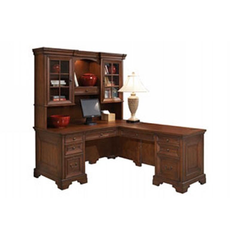 I40-307 Aspen Home Furniture Richmond Computer Desk With Return