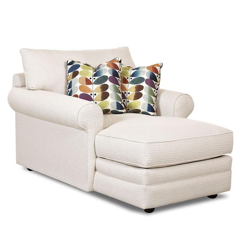 36300-chase Klaussner Furniture Comfy Living Room 2 Arm Chaise