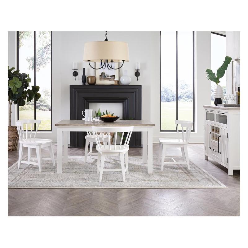 37250 Riverside Furniture Cora Rect Leg Dining Table