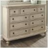B693-31 Ashley Furniture Demarlos - Parchment White Dresser