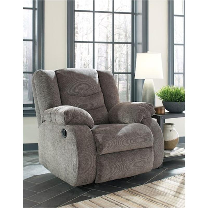 9860625 Ashley Furniture Tulen - Gray Living Room Rocker Recliner