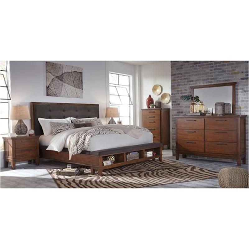 B594-57 Ashley Furniture Queen Upholstered Panel Bed