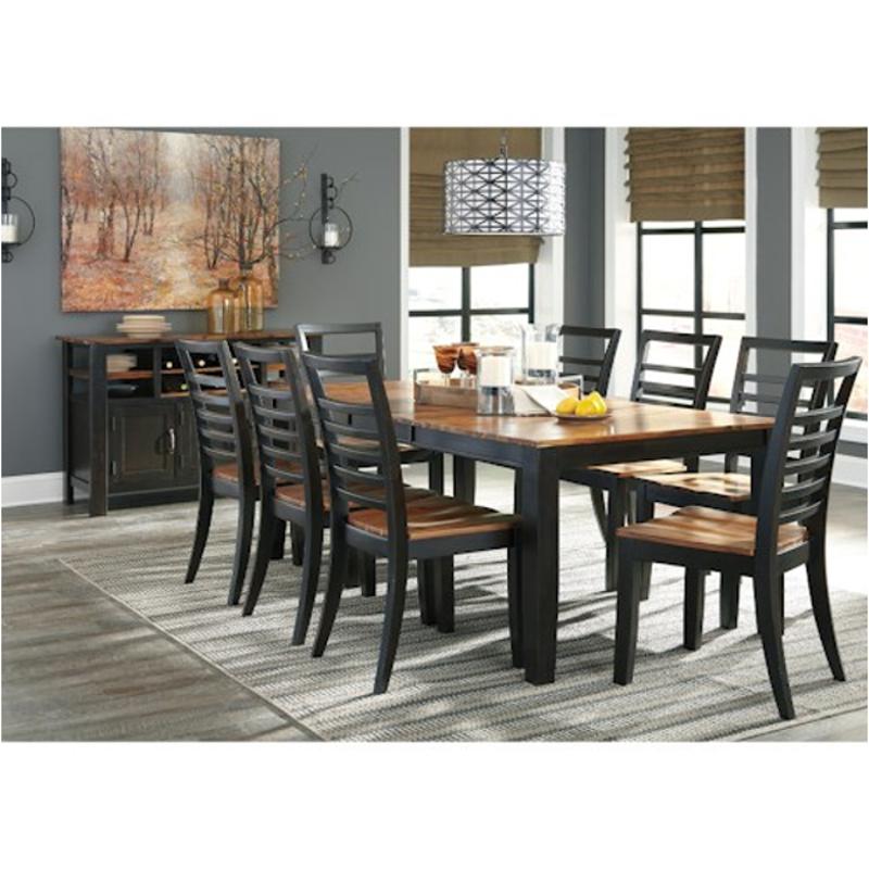 D645-35 Ashley Furniture Rectangular Butterfly Extension Table