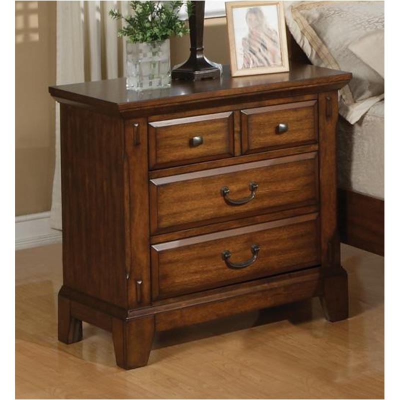 Bz1005 Winners Only Furniture 30in Nightstand - Medium Oak